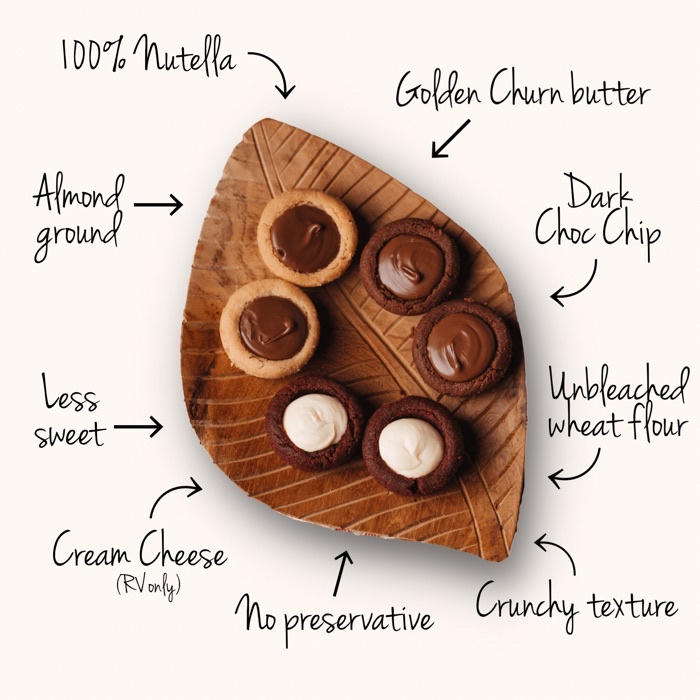 Nutella Pod Homemade Cookies Readystock Boleh Campur Lain Jenis Harga ...