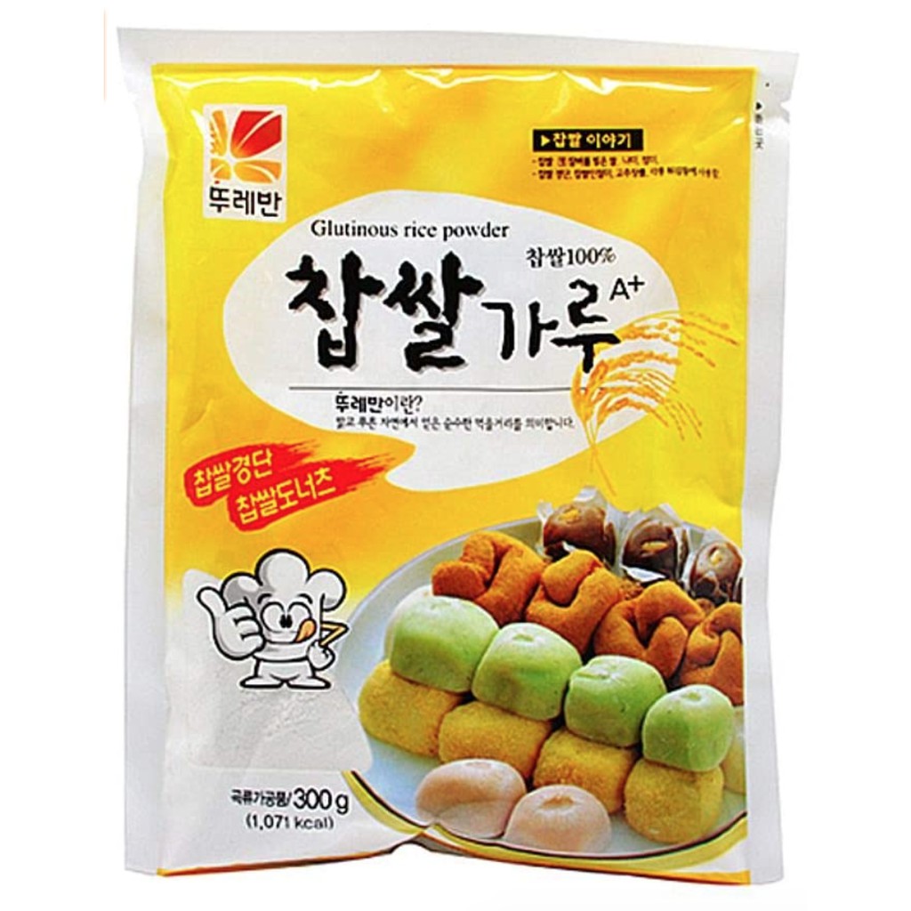 KR224 TUREBAN Korea Acorn Jelly Powder / Glutinous Rice Powder 300g ...