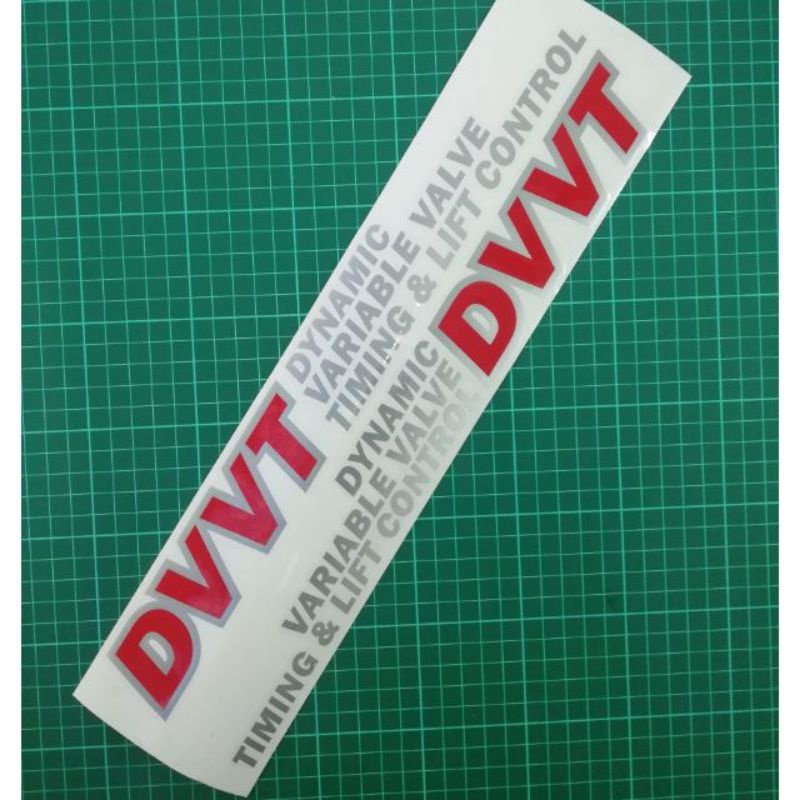 STICKER DVVT DYNAMIC VARIABLE PERODUA MYVI / VIVA / AXIA / BEZZA DVVT ...