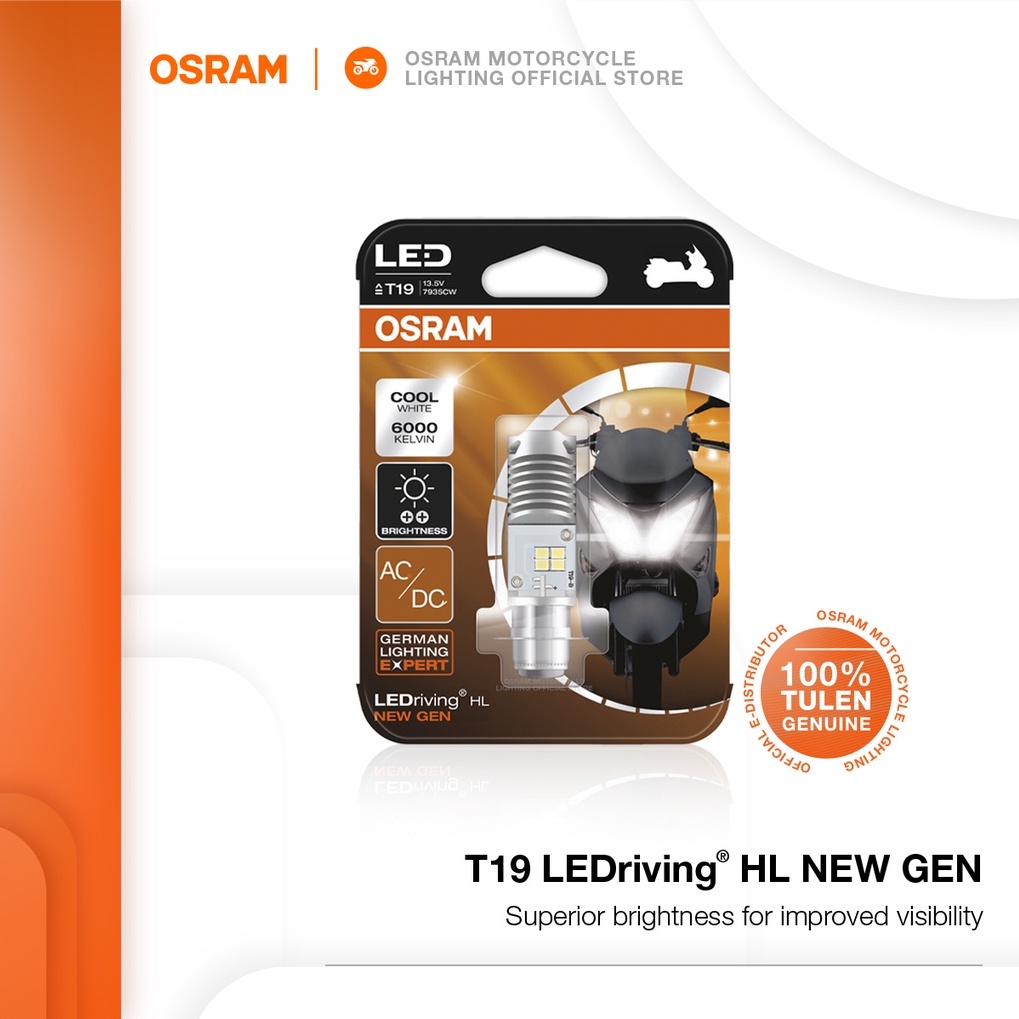 OSRAM LEDriving HL New Gen T19 M5 6000K Cool White LED Bulb | Shopee Malaysia