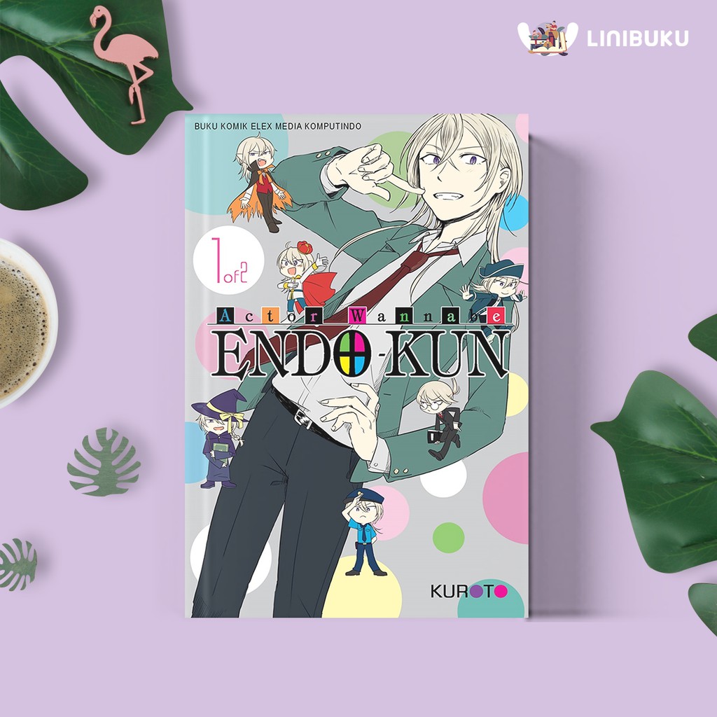 Comic Actor Wannabe Endo kun 01 By KUROTO | Shopee Malaysia