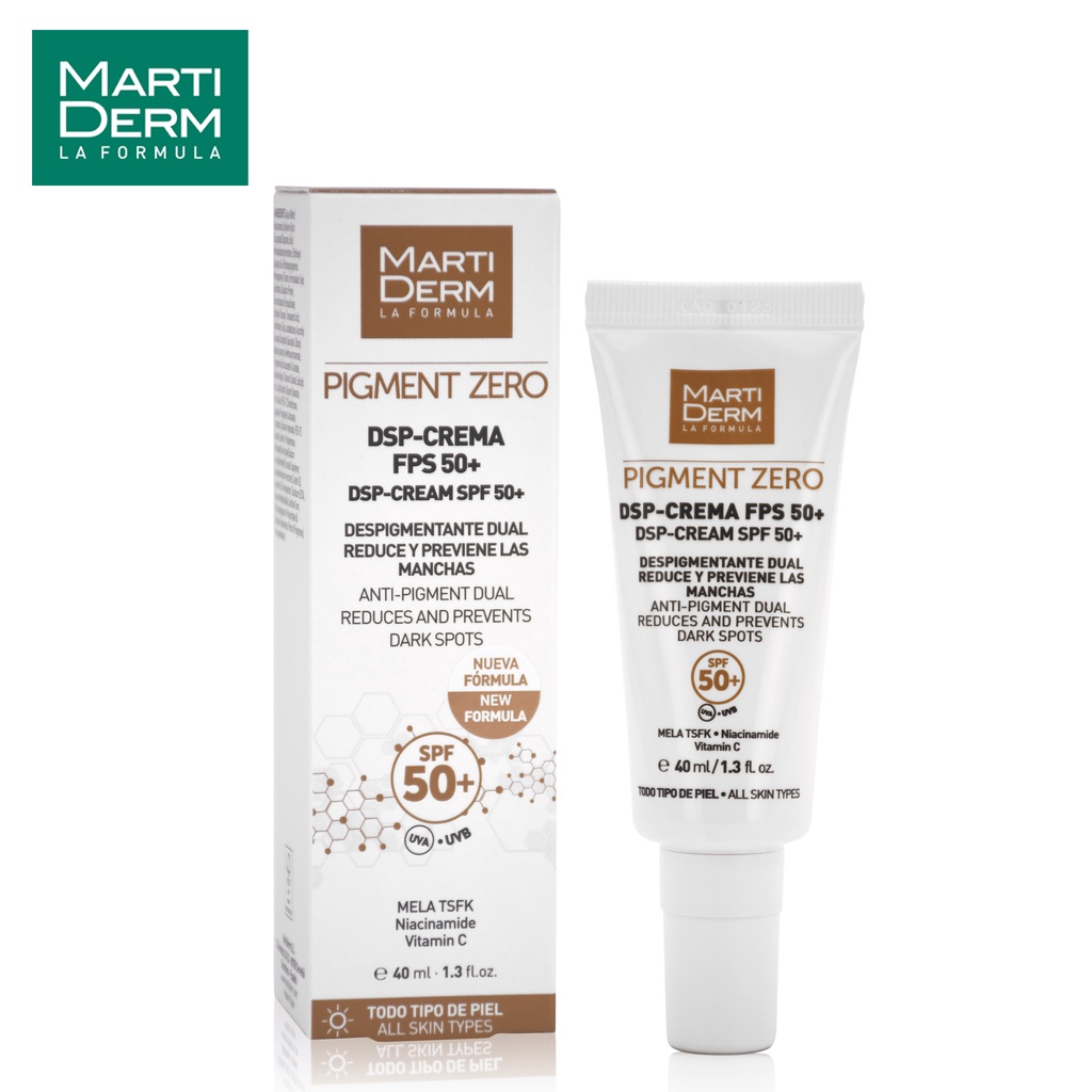 MartiDerm DSP-Cream SPF 50+ 40ML - Depigmenting and Whitening Day Cream ...