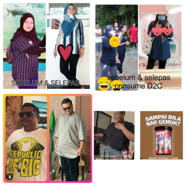 D2C ( DARE TO CHANGE ) 🔥 READY STOCK 🔥 Free gift 😍😍 | Shopee Malaysia