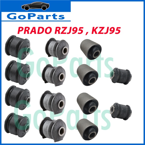 TOYOTA PRADO RZJ95 KZJ95 REAR SUSPENSION CONTROL ARM BUSH FULL SET ...