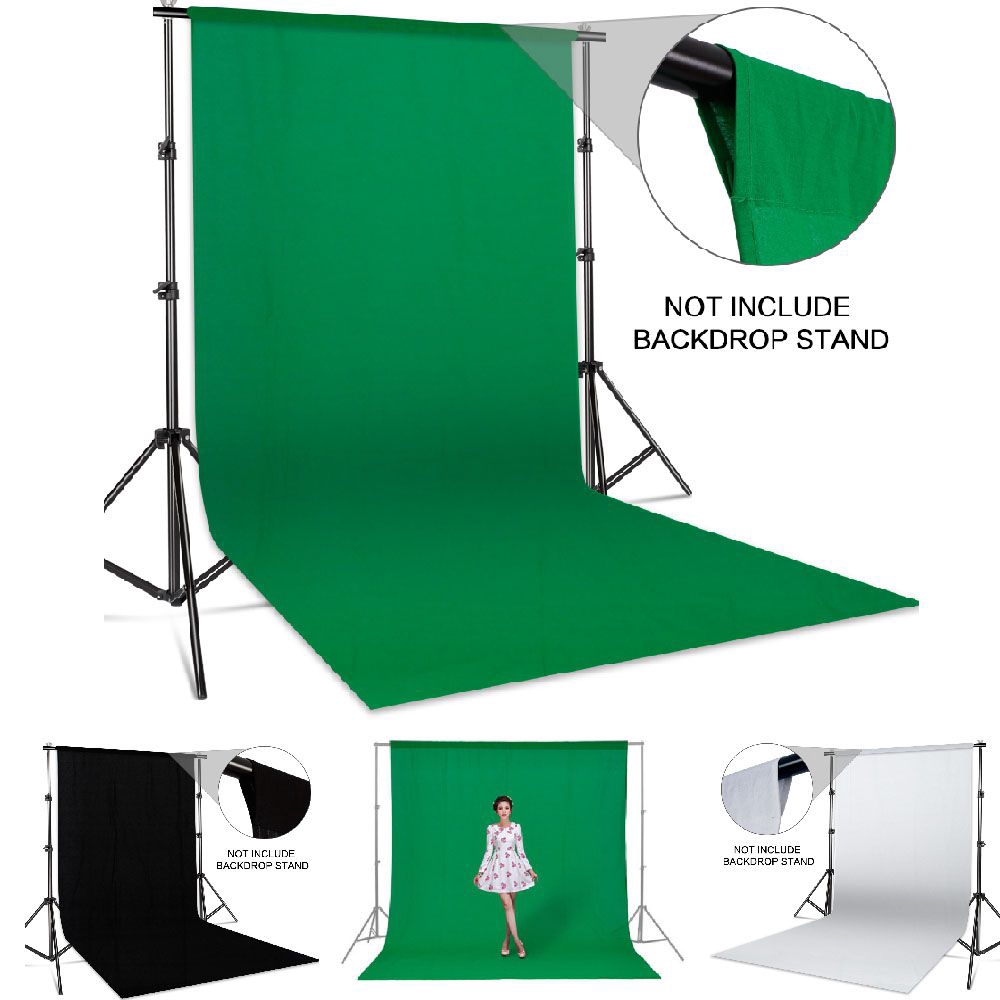 Green Screen Backdrop Muslin Cloth Studio Background Kain Studio Photo ...