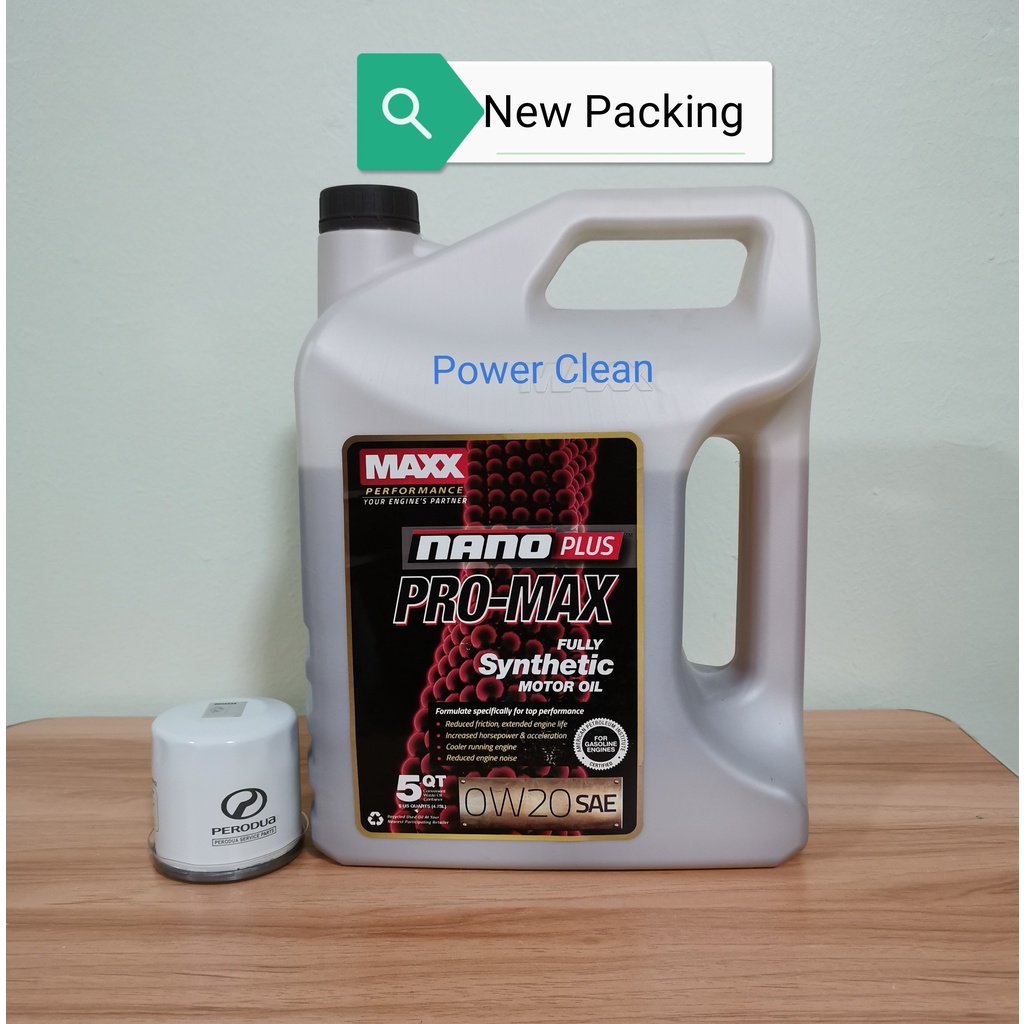 Maxx Performance Nano Plus Pro-Max Fully Synthetic 0W20 4L | Shopee ...