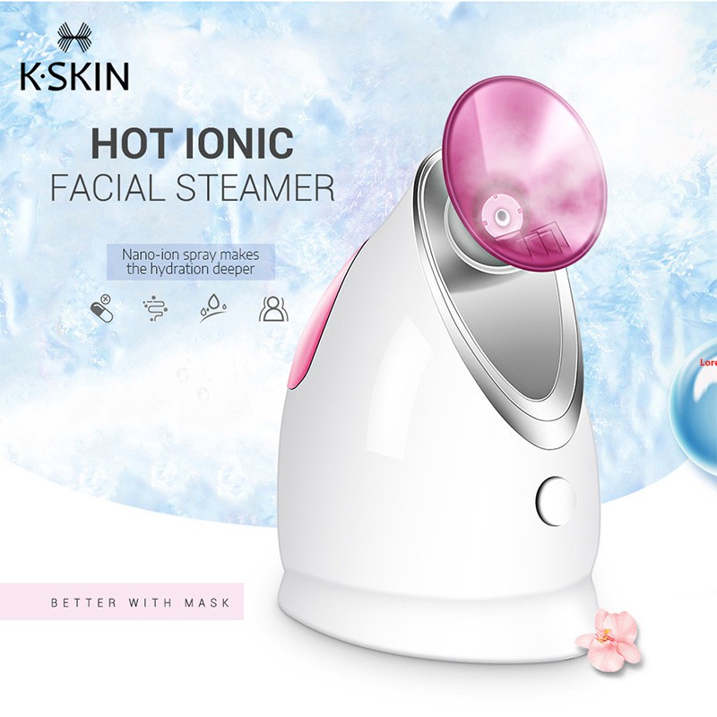 Original K-SKIN【金稻】Hot Mist Ionic Face Steamer Humidifier Ozone ...