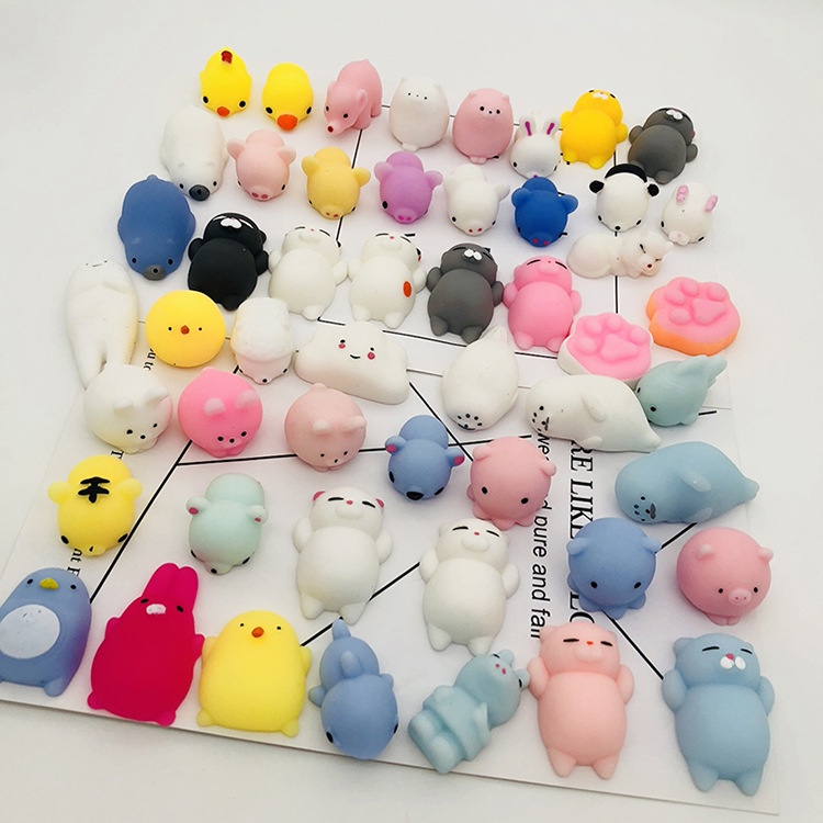 Cute Squishy Toy | Mini Animal Antistress Ball | Squeeze Rising Fidget ...