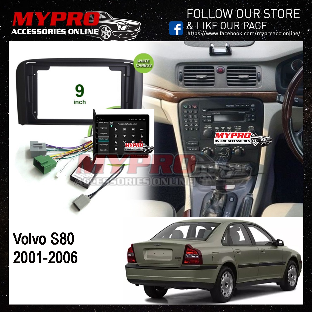 Android 🔥Volvo S80 2001-2006 ANDROID PLAYER 【Free Camera】 | Shopee Malaysia