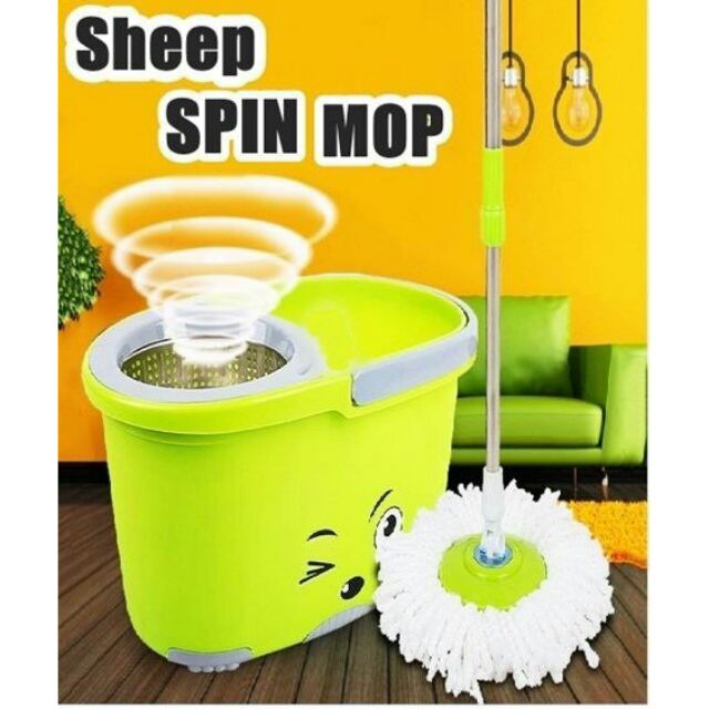 Sheep Spin Mop (Mop Lantai) | Shopee Malaysia