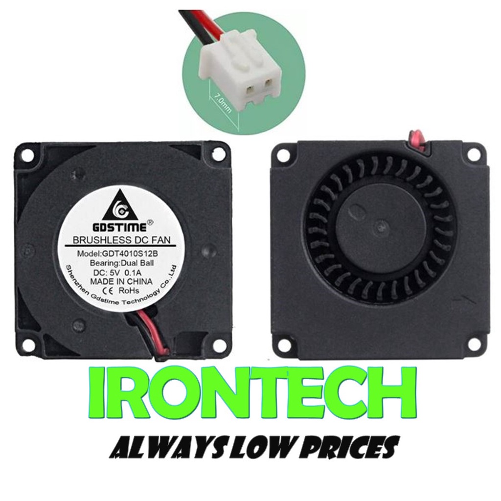 4CM 3D Printer Fan 5V 12V 24V 4010 Blower Printer Cooling Accessories ...