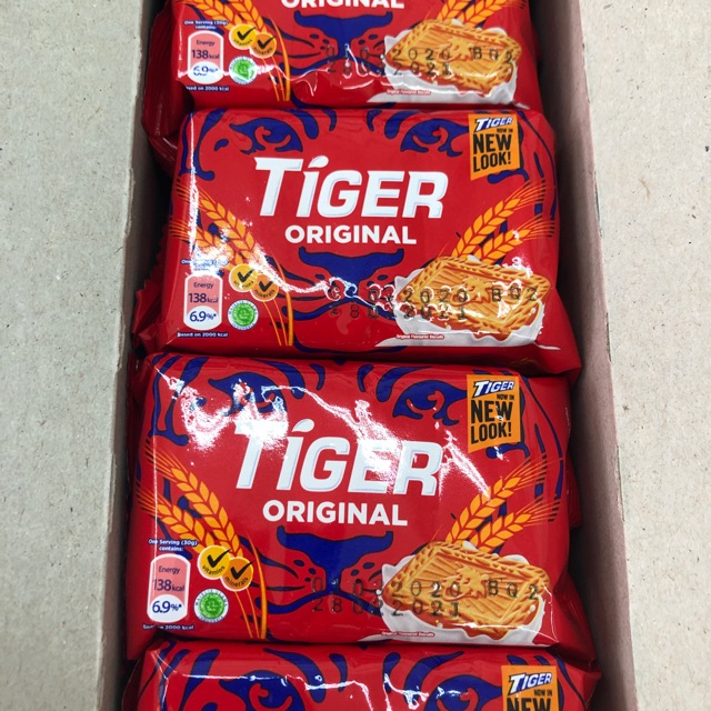 Tiger biscuits 53.2g x 12 pcs | Shopee Malaysia