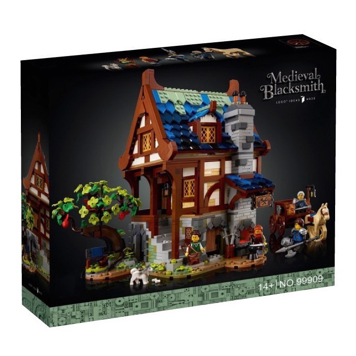KING MEDIVAL MIDIEVAL BLACKSMITH BUILDING BLOCKS (99909) | Shopee Malaysia