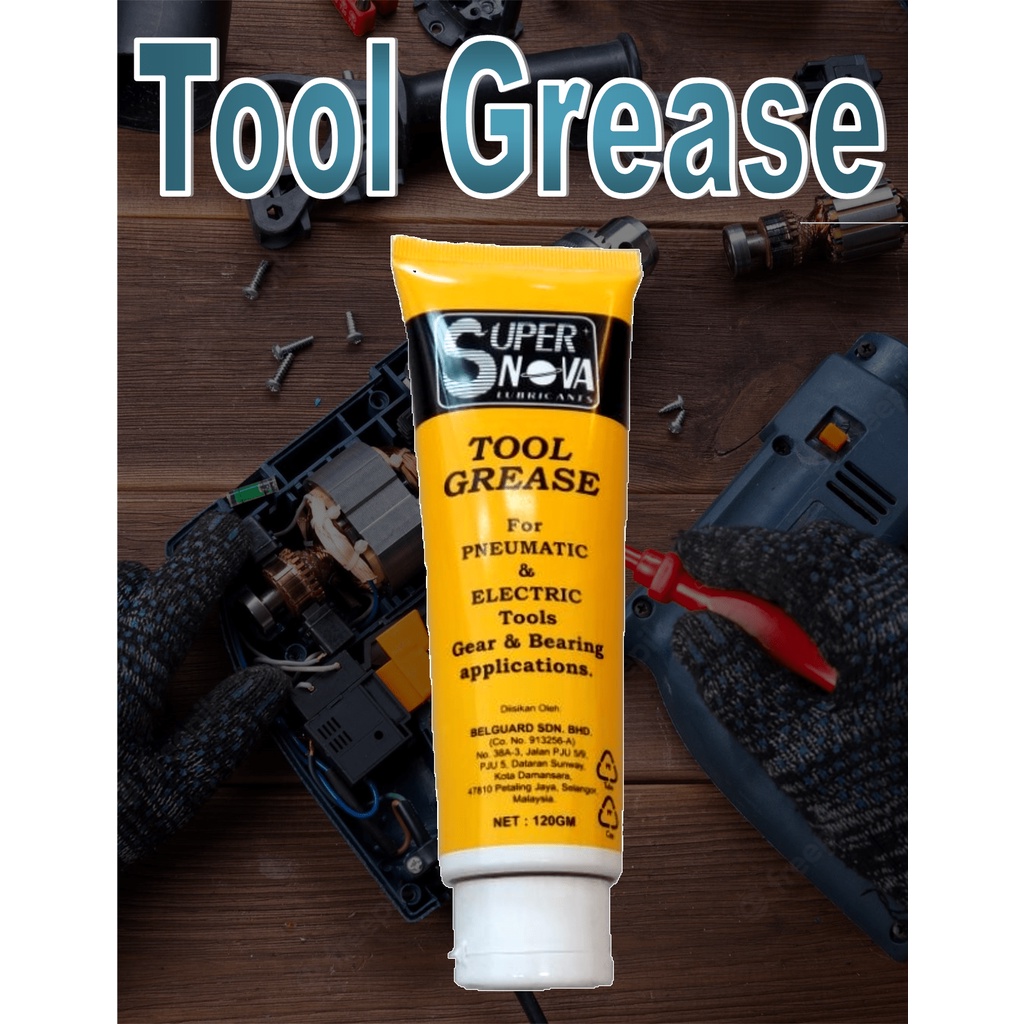 Lubricants Tool Grease 120ml (For Power Tools Lubrication) | Shopee Malaysia