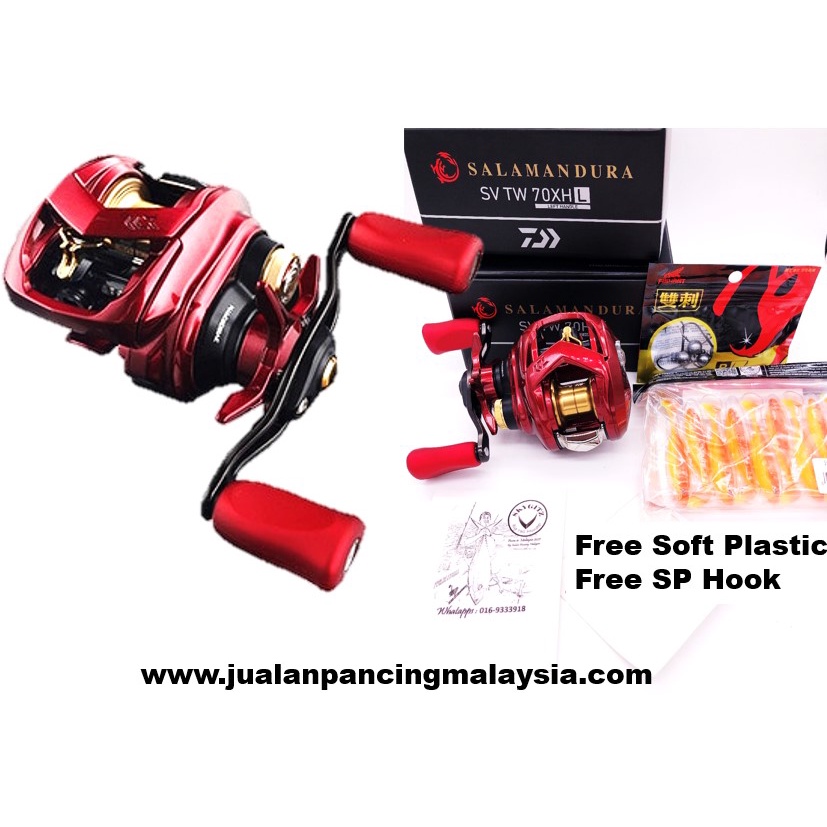 DAIWA 2022 SALAMANDURA SV TW 70HL 70XHL SV Spool ULTRALIGHT FINESSE ...