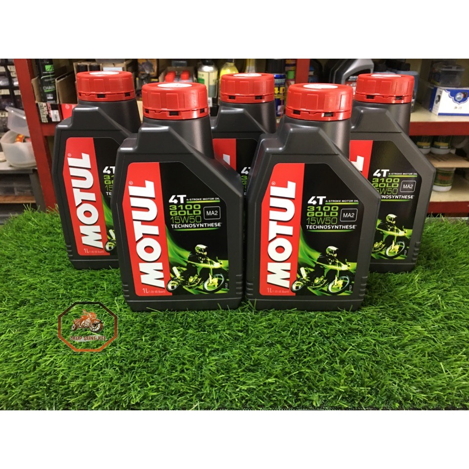 MOTUL 3100 GOLD 4T 15W50 ENGINE LUBRICANT (100% GENUINE PRODUCT ...