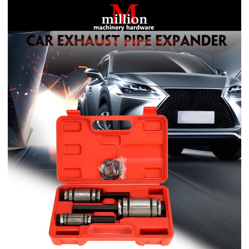 millionhardware - 3pcs Exhaust Tail Pipe Expander Set 1 1/8 to 3 1/2 ...