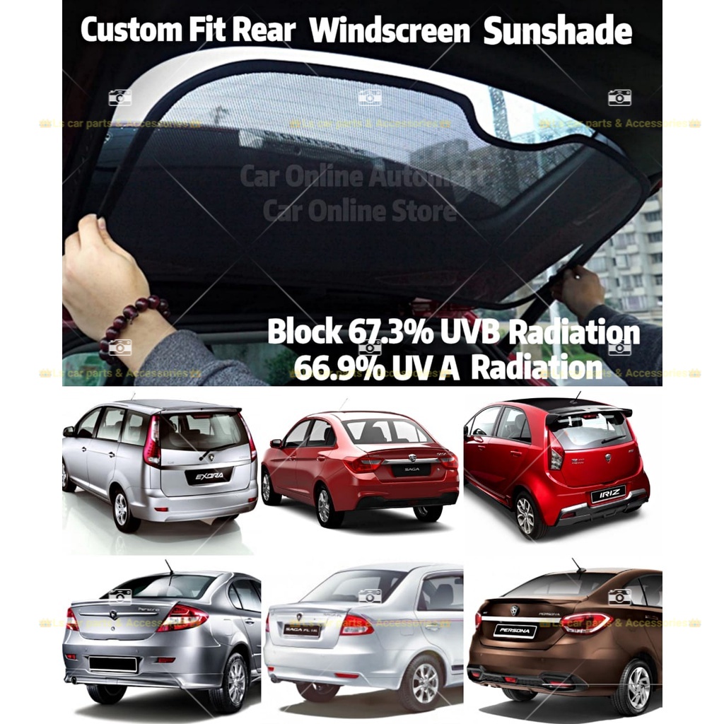 Proton PERSONA/EXORA/IRIZ/WAJA/WIRA/SAGA BLM FL FLX VVT Rear Windscreen ...