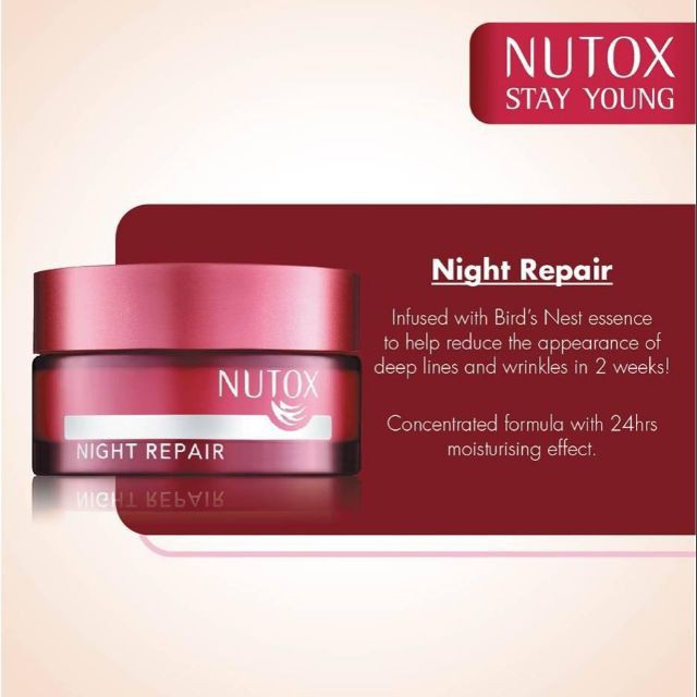 NUTOX Night Repair (30ml) | Shopee Malaysia