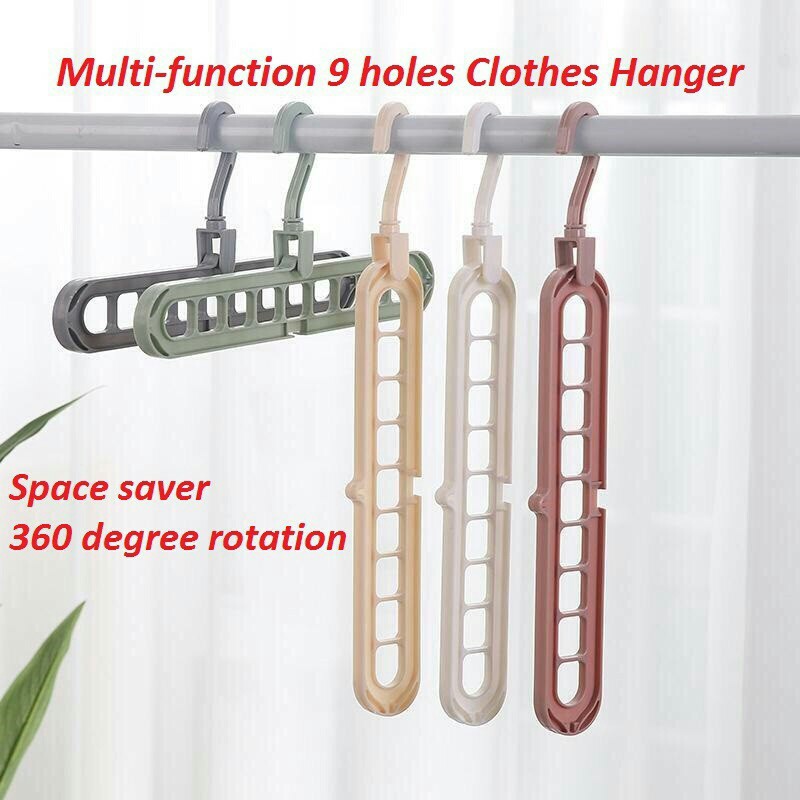 🔥M9H-01🔥Magic Clothes Hangers,Multi-function Clothes Hanger, (Random ...