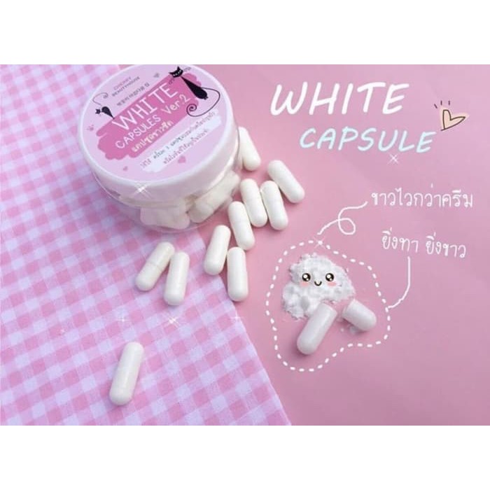White CAPSULE VER 2 ORI THAILAND Powerful Whitening CAPSULE white ...
