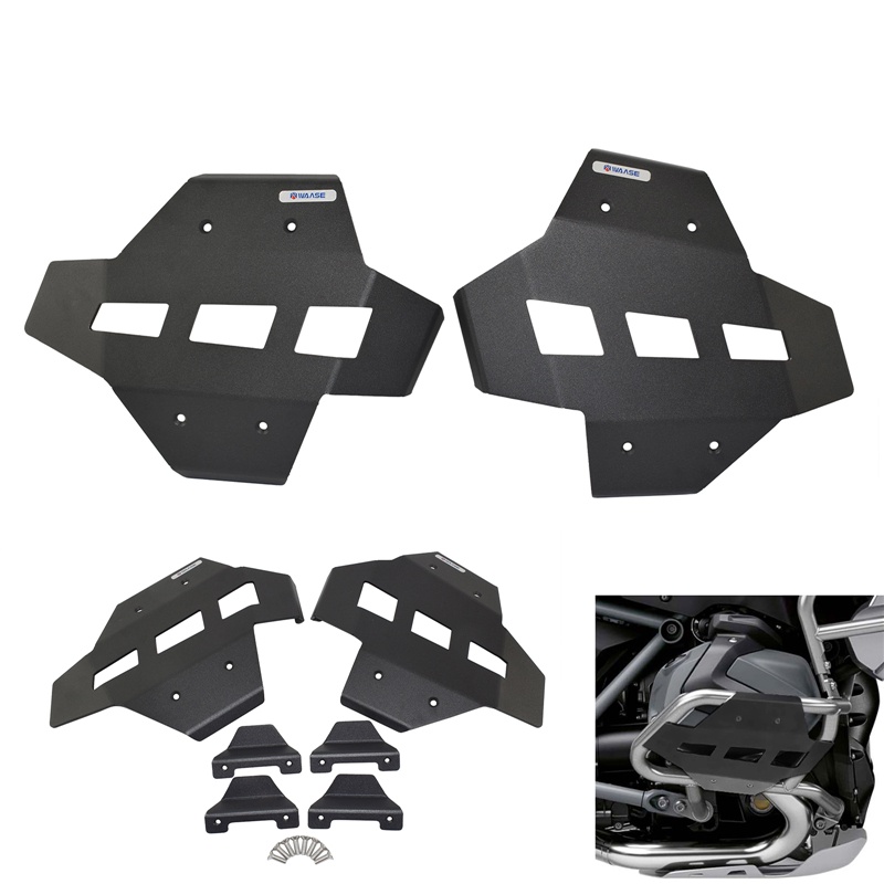 Motorbike 3mm Thickness Engine Cylinder Head Guards Protector Cover For ...