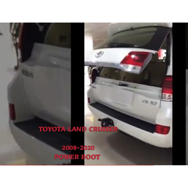 TOYOTA LAND CRUISER 2008 - 2023 REAR BONNET POWER BOOT / KICK SENSOR ...