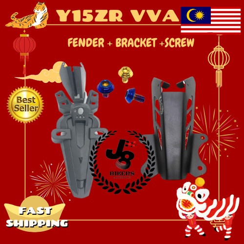 COMBO YAMAHA Y15ZR Y15 EXCITER EKOR REAR FENDER WITH BRACKET REAR ...