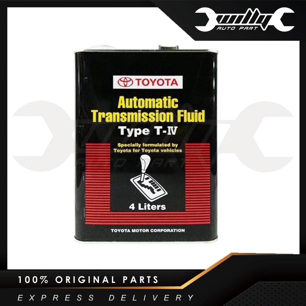 (100% Original) Toyota ATF T4 Auto Gear Oil (4L) Vios/Altis/Myvi/Camry ...