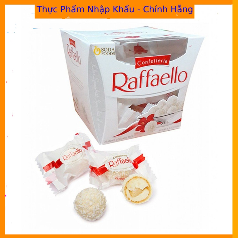 Ferrero confetteria Raffaello coconut covered chocolate candy 150g ...