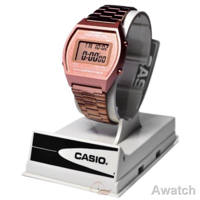 qiblat watch Casio Ladies watch B640 Rose Gold🔥black🔥Gold🔥 | Shopee ...