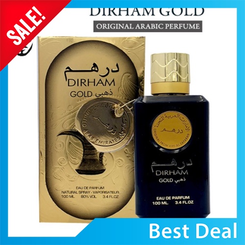 BEST SELLER! DIRHAM GOLD - ARABIC PERFUME BY ARD AL ZAAFARAN DUBAI FOR ...
