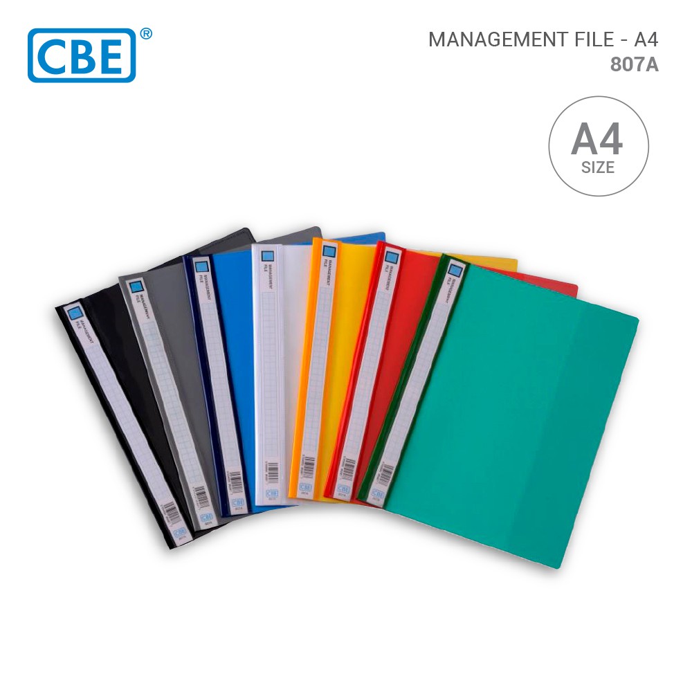 CBE 807A Management File A4 | Random Colours | Shopee Malaysia