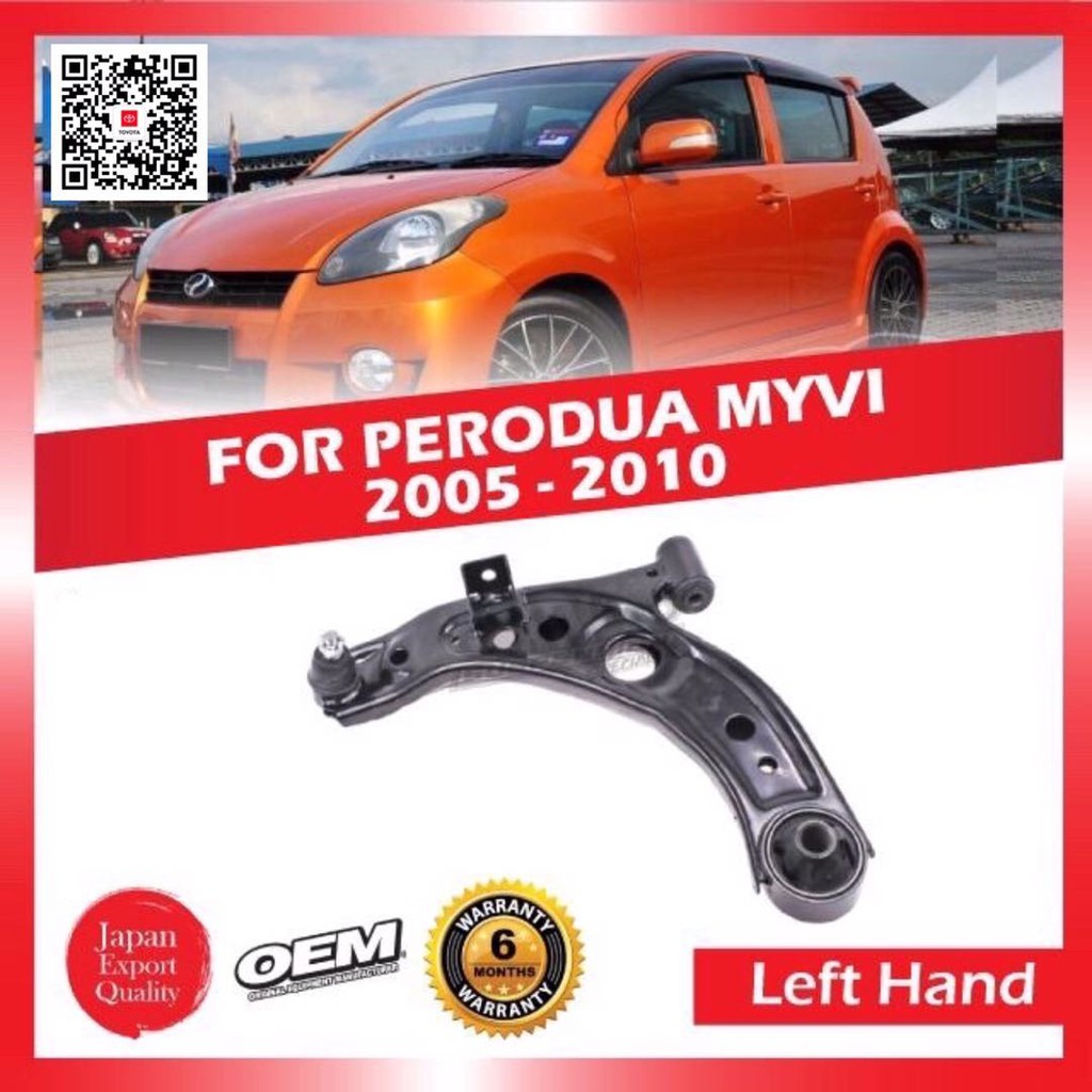 PERODUA MYVI (2005 - 2010) Heavy duty LOWER ARM | Shopee Malaysia