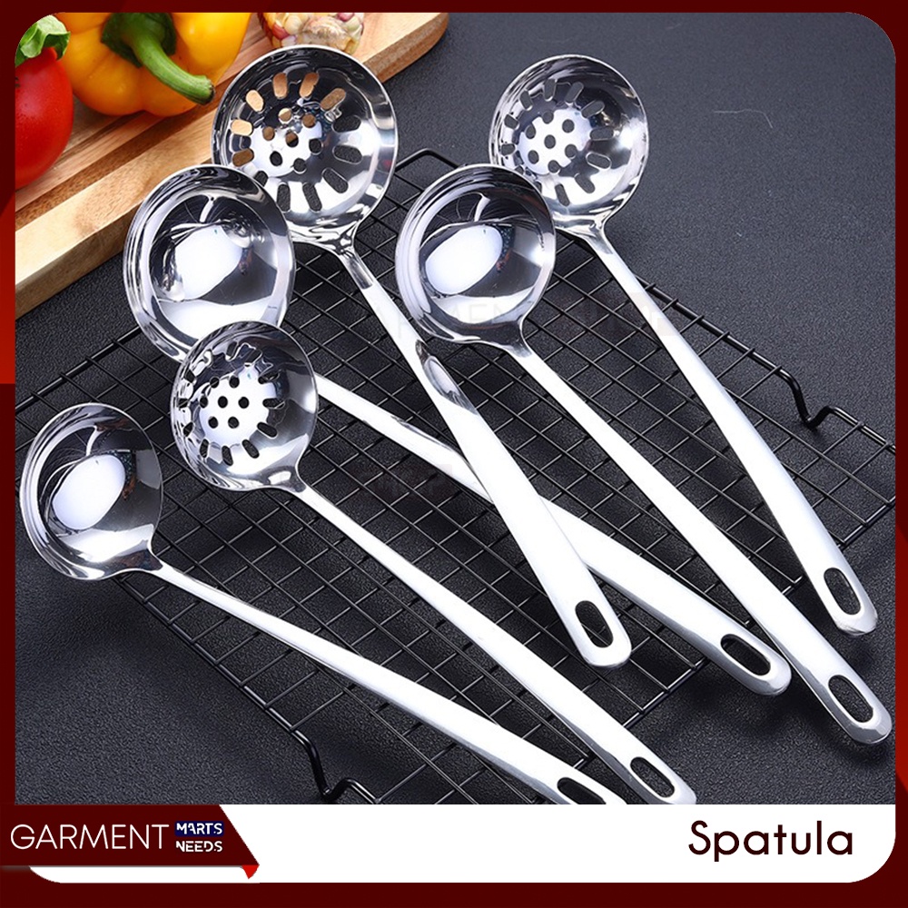 Vegetable Ladle Soup Spoon Stainless Steel Cooking Utensil Hot Pot ...