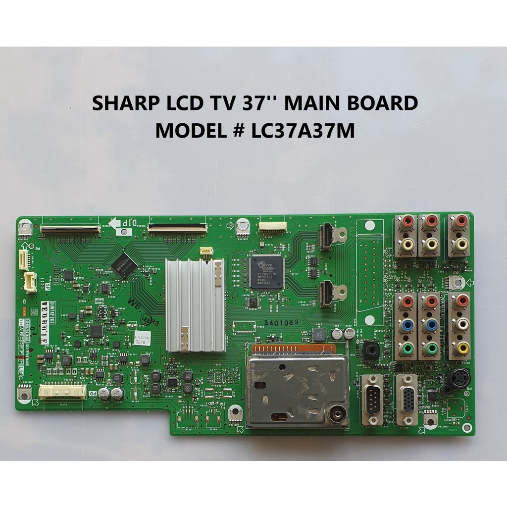SHARP LCD TV 37'' MAIN BOARD MODEL # LC37A37M | Shopee Malaysia