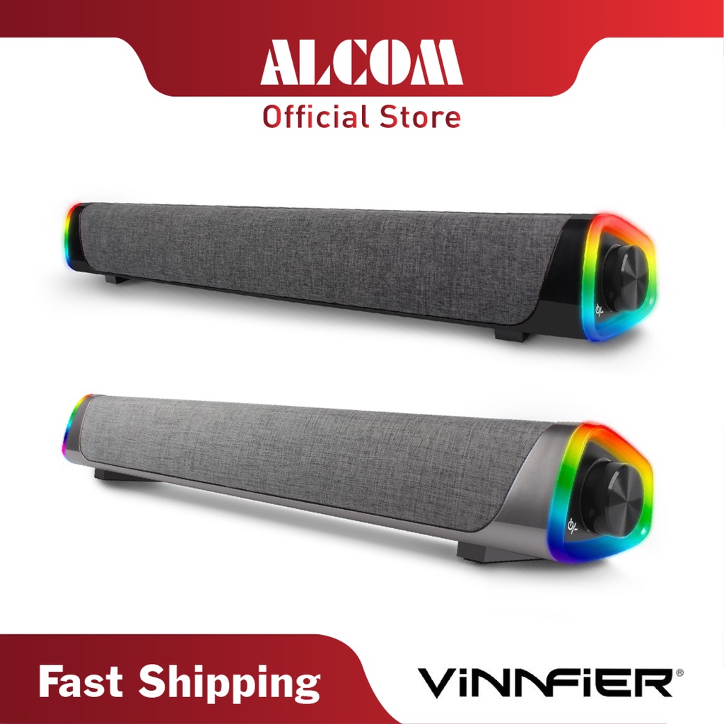 Vinnfier Wireless Soundbar HYPERBAR 200 BTR with Bluetooth 5.0, 8 Hours ...