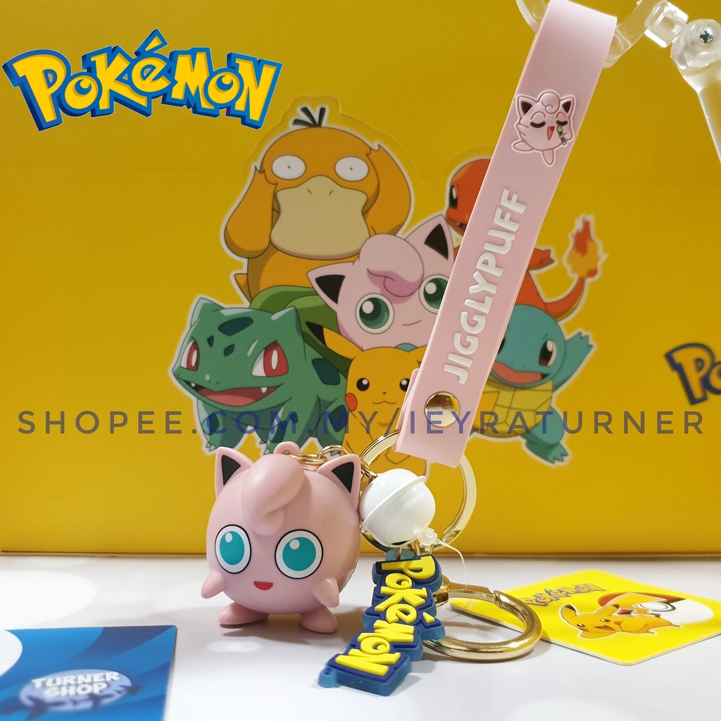 Original POKEMON Pikachu Charmander Squirtle Psyduck Jigglypuff ...