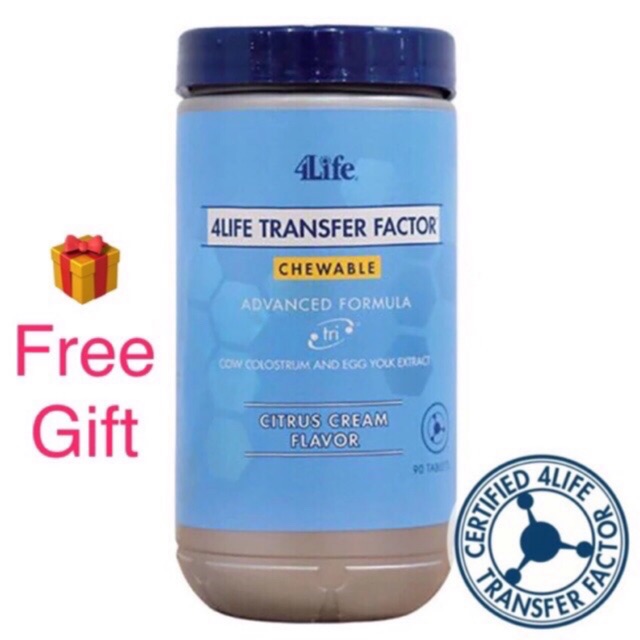 🛍🛒 a06) 4Life Transfer Factor Chewable (90 tablets) | Shopee Malaysia