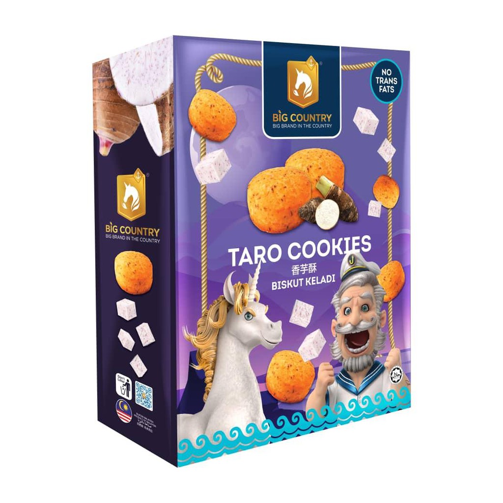 BIG COUNTRY TARO COOKIES | Shopee Malaysia