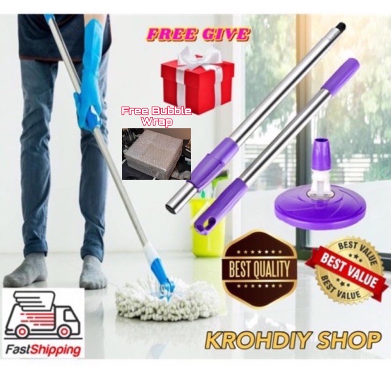 💡💡[Ready Stock]💡💡(Fast Shipping) Easy Spin Mop pole Accessories Refill ...