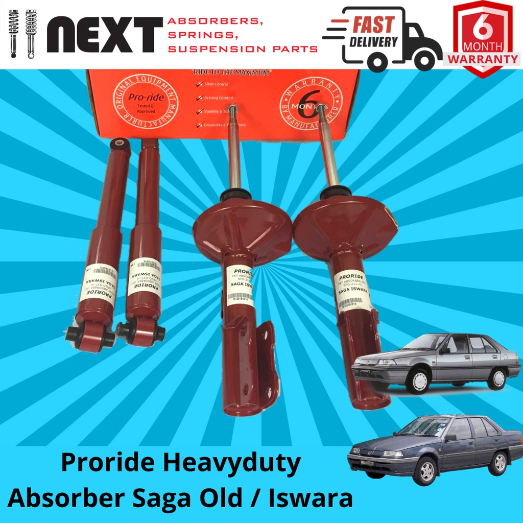 (FAST SHIPPING) Proride Heavy Duty Absorber Proton Saga Iswara Old Lmss ...