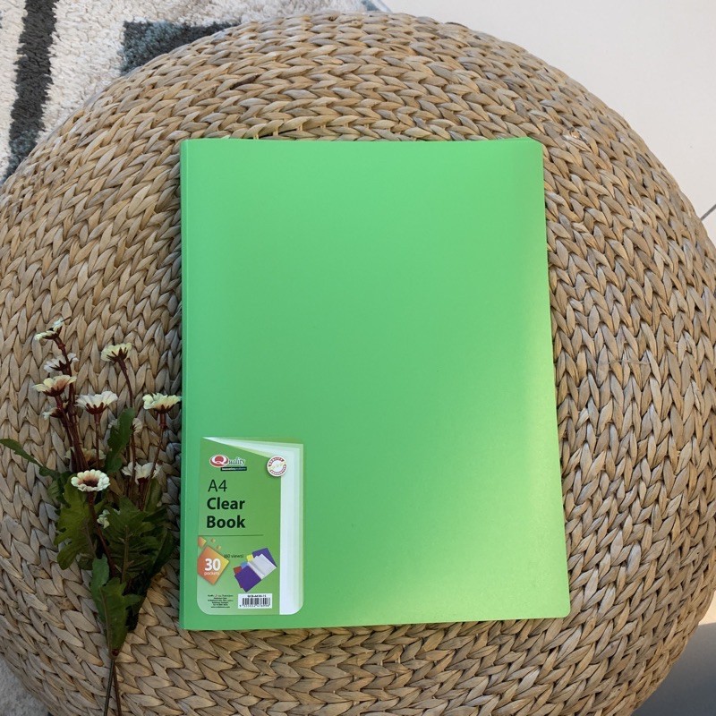 File A4 Clear Holder File / A4 Multi Pocket File / Sijil Holder / A4 ...