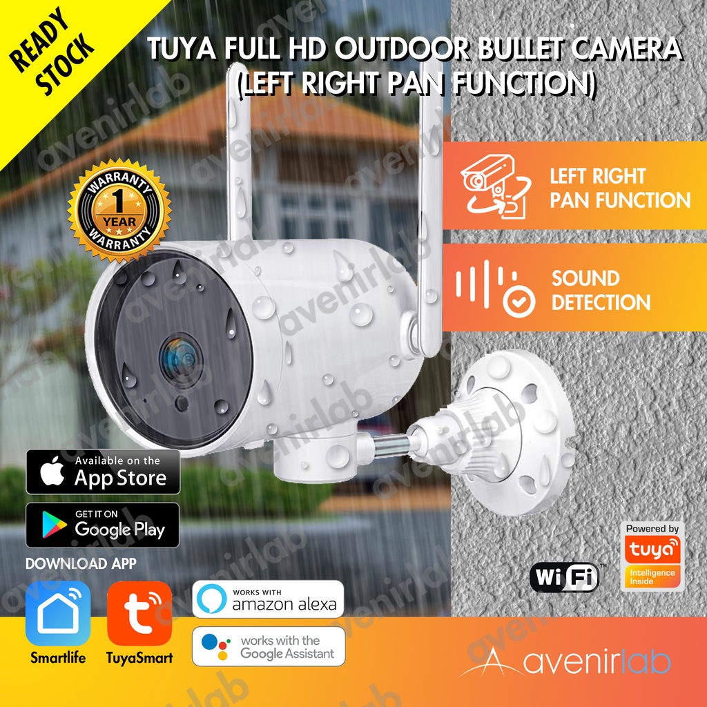 NEW Tuya Smart Life 1080P Full HD IP65 Outdoor Weatherproof Smart WiFi ... NEW Tuya Smart Life 1080P Full HD IP65 Outdoor Weatherproof Smart WiFi ...
