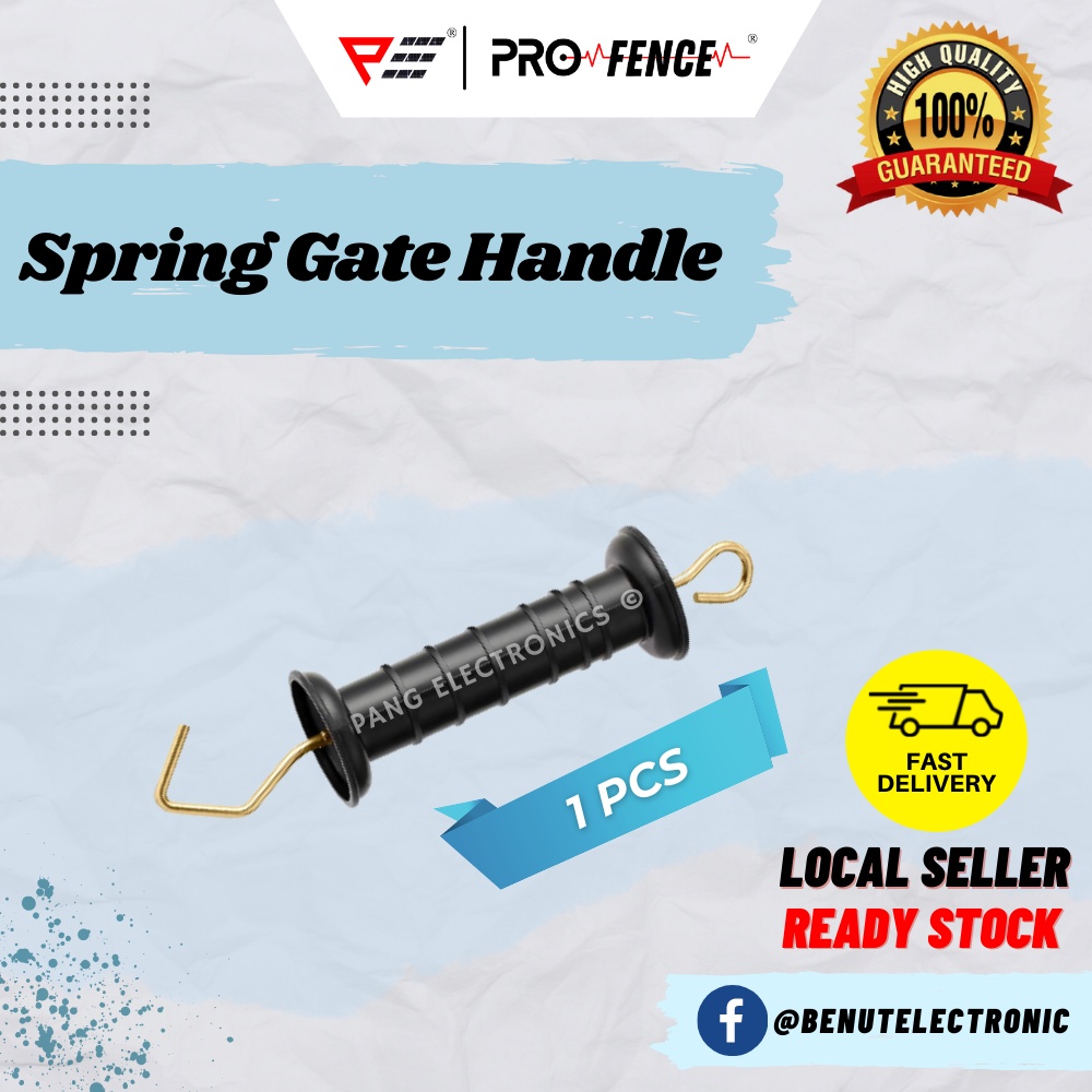 ProFence Electric Fence Spring Gate Set Spring Pagar Insulator Pintu ...
