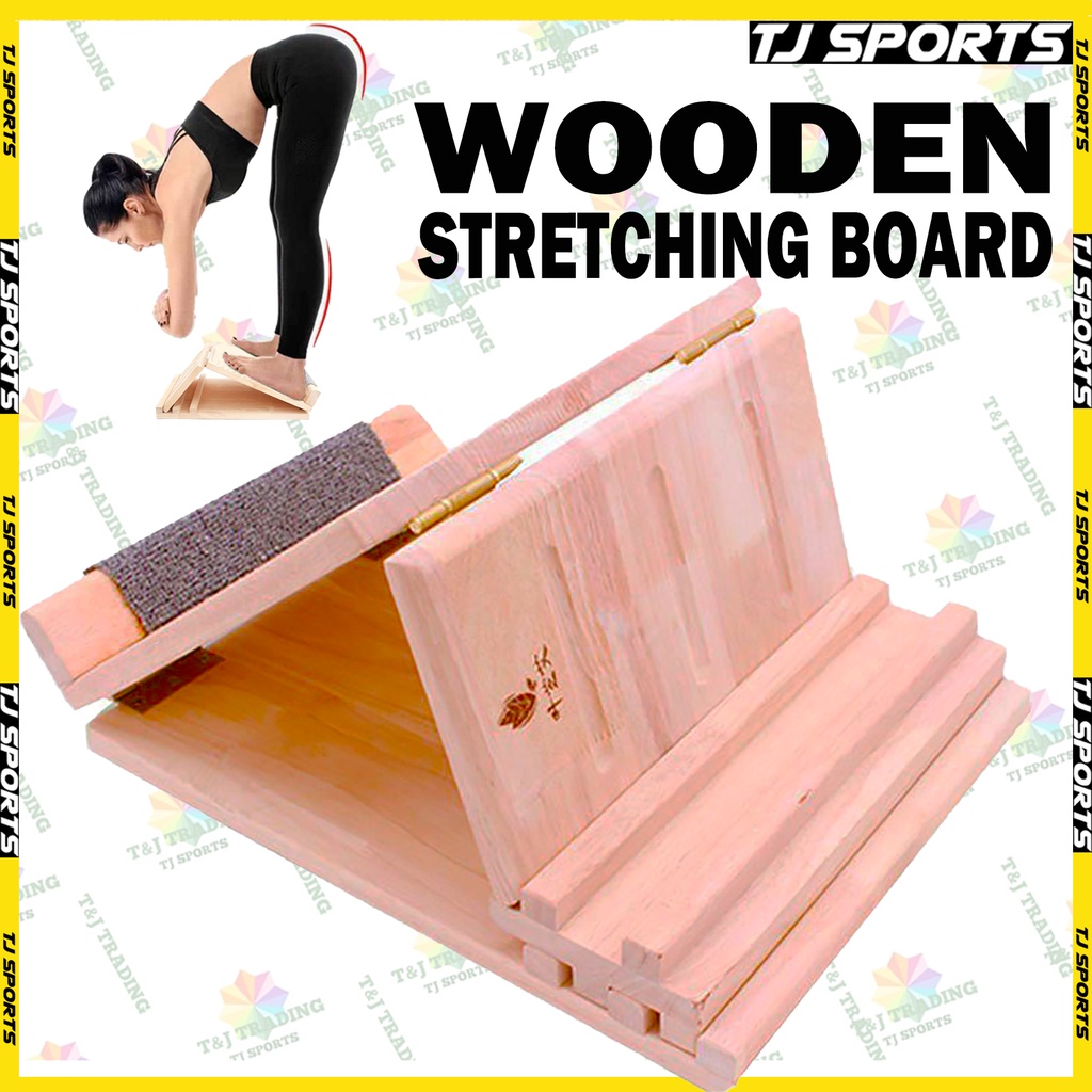 Wooden Stretching Board Foot Reflexology Adjustable Incline Stretching ...