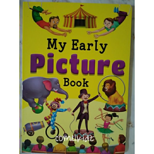 EARLY LEARNING BUKU BUDAK- MY EARLY PICTURE BOOK (YELLOW) | Shopee Malaysia