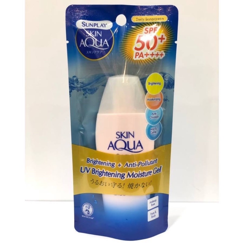 Sunplay Skin Aqua Uv Brightening Moisture Gel (80g) | Shopee Malaysia