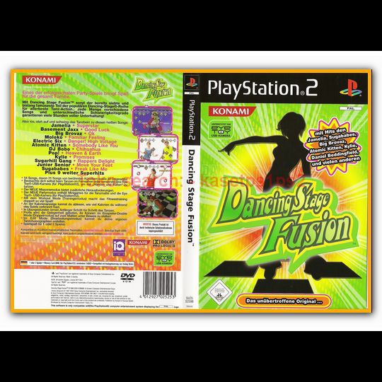 Dancing Stage Fusion - cd ps2 cassette ps2 game ps2 | Shopee Malaysia