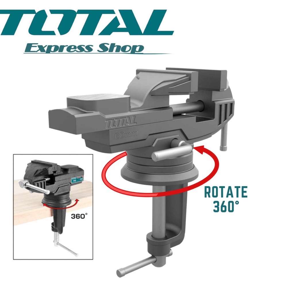 TOTAL THT6126 Bench Vice | Shopee Malaysia